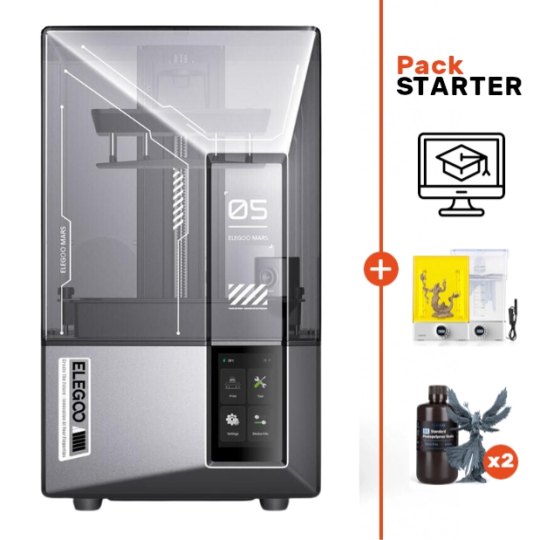 Pack Starter Elegoo Mars 5 Ultra - Polyfab3D