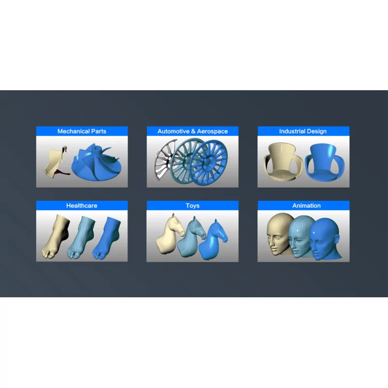 QuickSurface Pro - Reverse engineering software - Polyfab3D