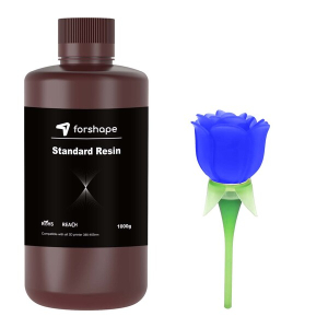 Translucent Blue Resin Forshape Premium - 1Kg - Polyfab3D