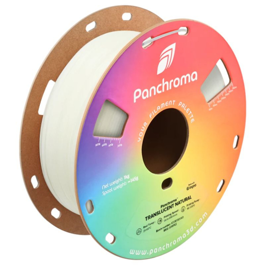 Panchroma™ PLA Translucent Natural - 1.75mm - 1kg - Polyfab3D