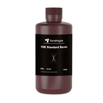 10K Translucent Red Forshape Premium Resin - 1Kg - Polyfab3D
