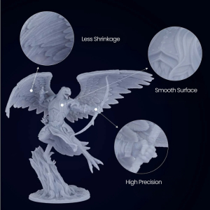 10K Dark Grey Forshape Premium Resin - 1Kg - Polyfab3D