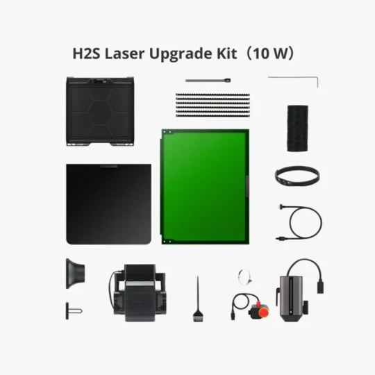 Upgrade kit laser 10W Bambu Lab H2S – Precise engraving and cutting