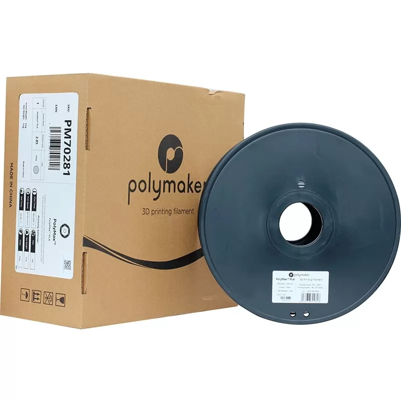 PolyMax Tough PLA Grey - 2.85mm - 3 kg - Polyfab3D