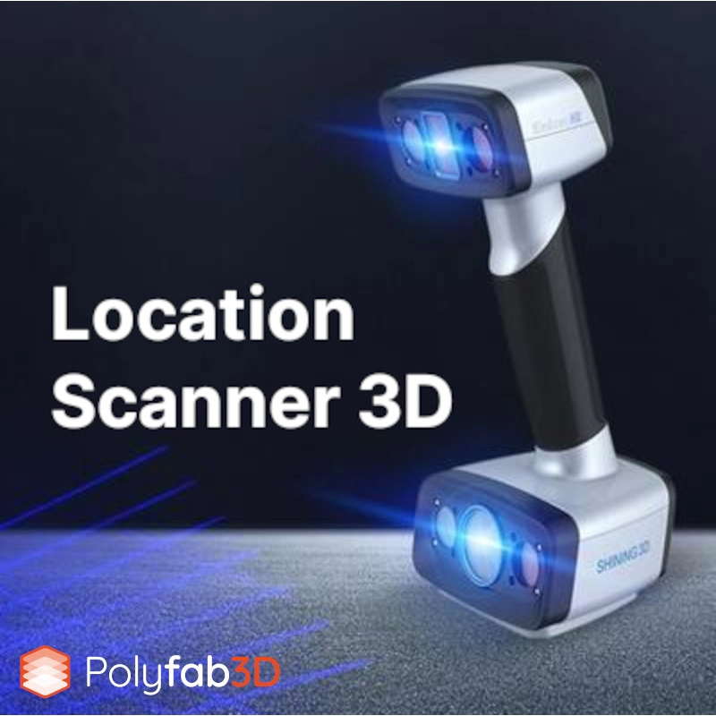Location scanner 3D - Polyfab3D