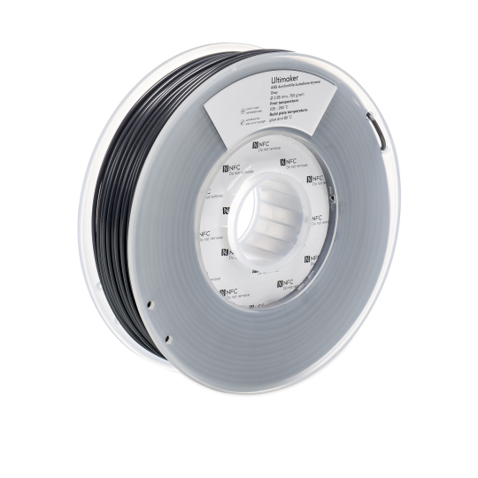 Purchase ABS Ultimaker Grey - 2.85mm - 750g - Polyfab3D
